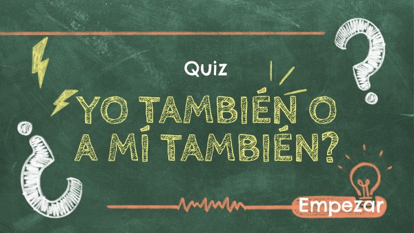 YO A1 TAMBIÉN VS A MÍ TAMBIÉN | Genially