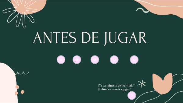 Juego Dado Verdoso | Genially