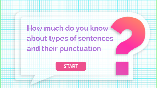 Sentences and punctuation