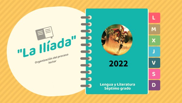 Obra literaria "La Ilíada" | Genially