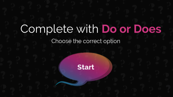 DO OR DOES | Genially