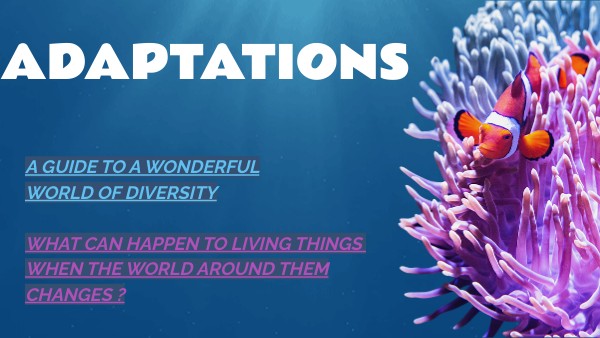 Adaptations | Genially