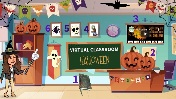 HALLOWEEN VIRTUAL CLASSROOM