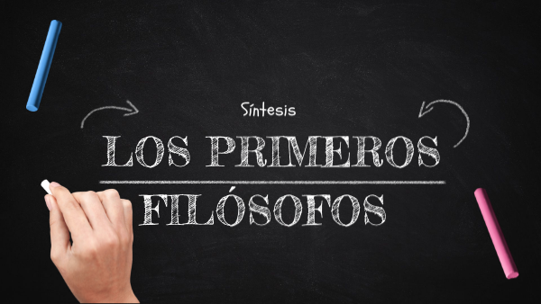 Los primeros filósofos