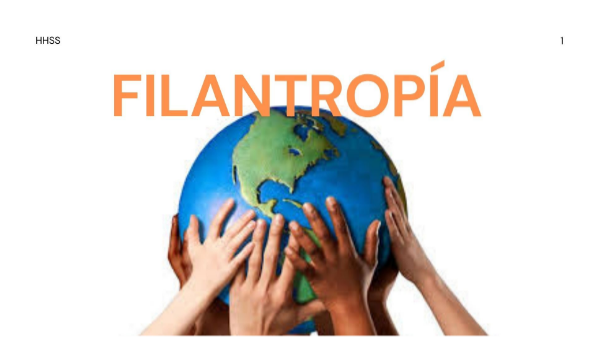 Filantropía
