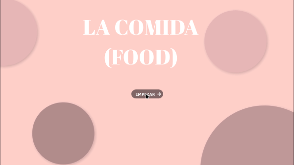 Comida 3 años | Genially