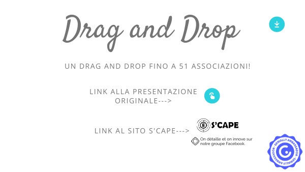 Drag & Drop 1 presentazione tutorial | Genially