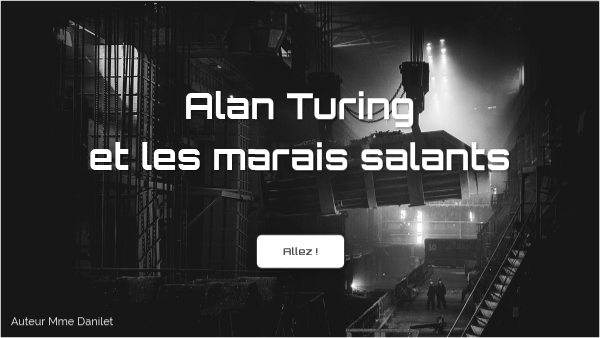 copie Alan Turing escape game | Genially