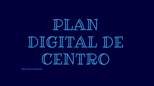 Plan digital de centro