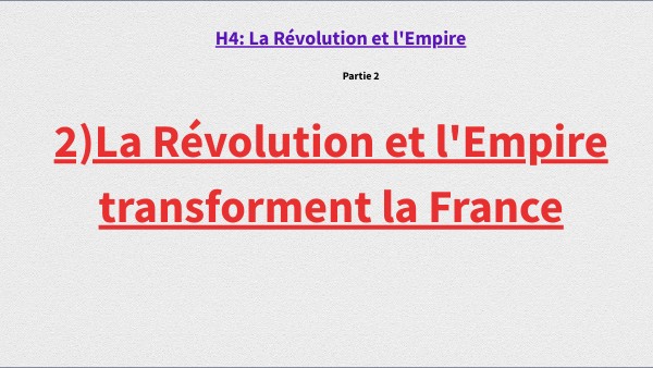 H4_4ème_la Révolution et l'Empire_partie 2 | Genially