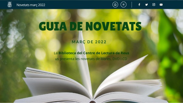 Guia de novetats 03/2022