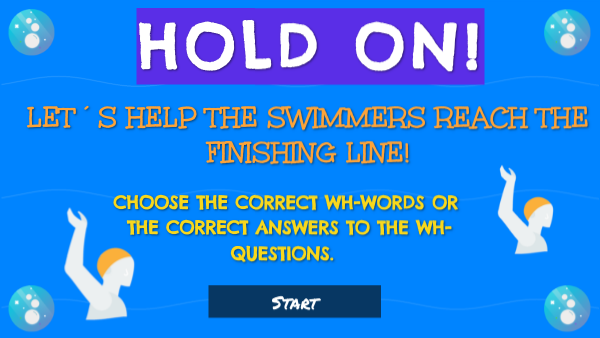 HOLD ON! / WH- words | Genially