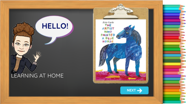 The artist who painted a blue horse | Genially