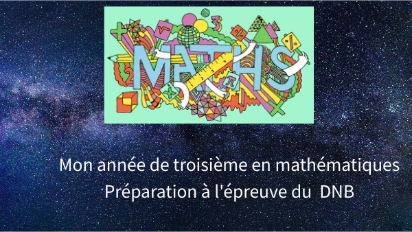 Préparation au DNB Maths | Genially