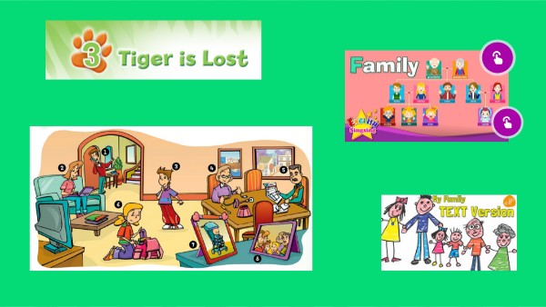 Tiger 1 Unit 3 FAMILY | Genially