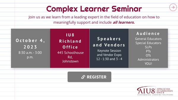 Complex Learner Seminar