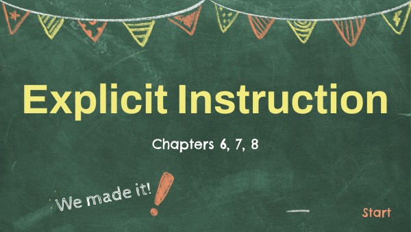 EI chapters 6,7,8 | Genially