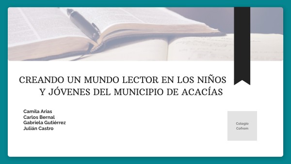 Creando un mundo lector | Genially