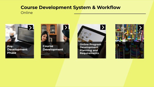 Course Development systems