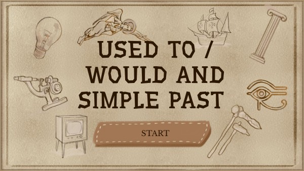 USED TO, WOULD AND SIMPLE PAST | Genially