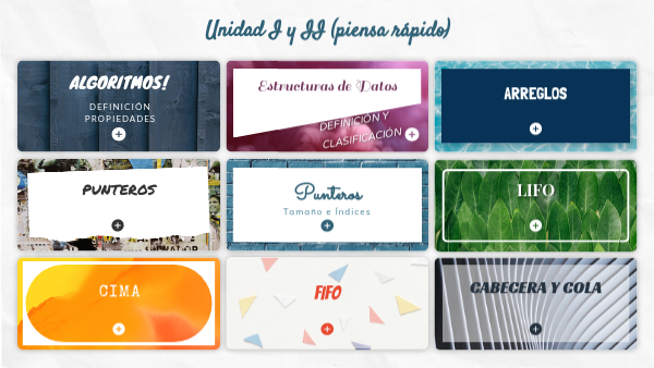 Estructuras de Datos: PILAS y COLAS | Genially