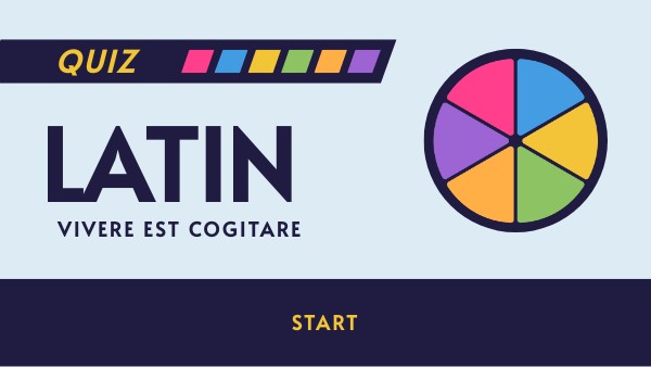 LATIN QUIZ | Genially