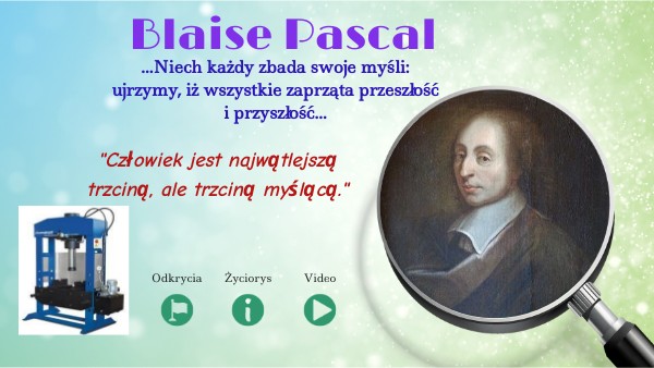 Blaise Pascal | Genially
