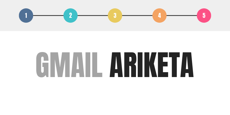 Gmail ariketa | Genially