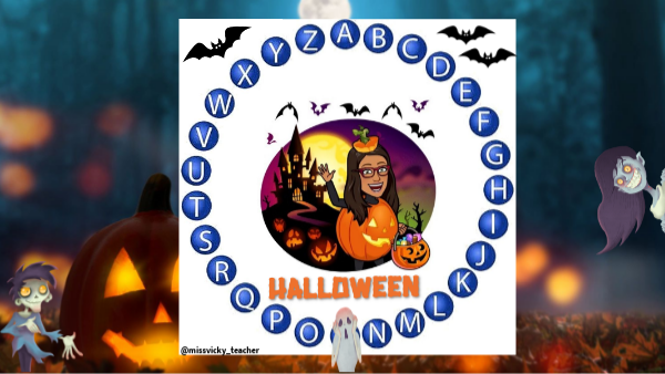 HALLOWEEN ALPHABETICAL GAME