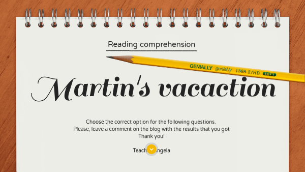 READING COMPREHENSION QUIZ | Genially
