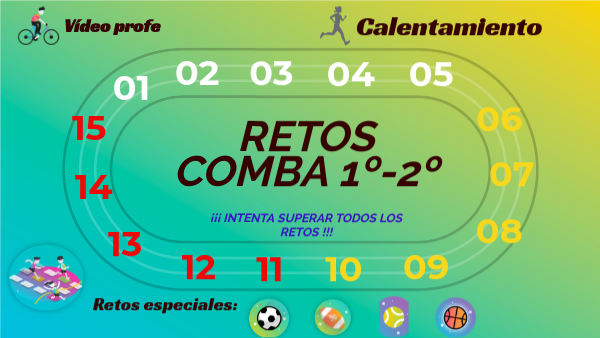 retos comba 1º-2º | Genially