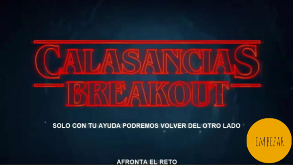 Breakout Stranger Things Calasancias