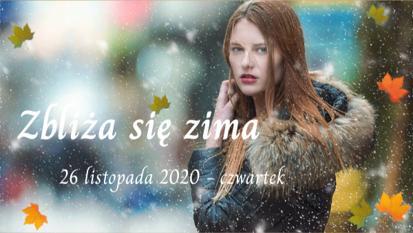 Zbliża się zima | Genially