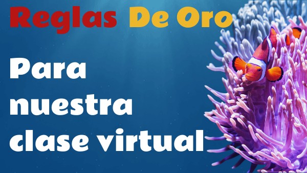 CLASS RULES | Genially