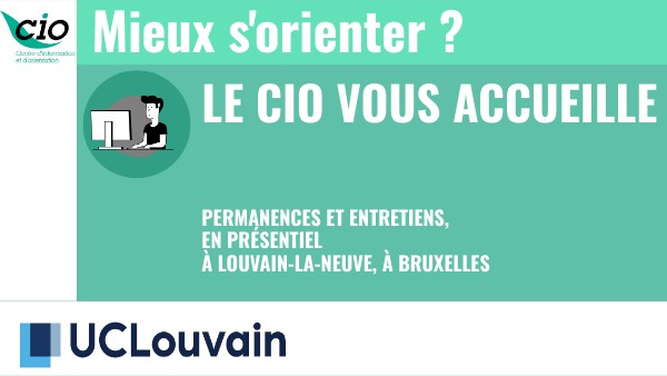 CIO-UCLouvain - Ouvert tout l'été | Genially