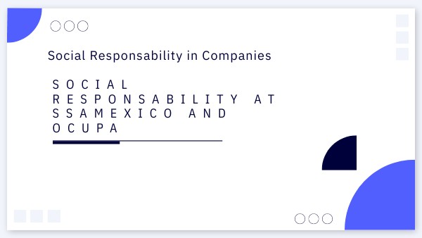 Socially responsible companies