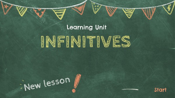 ANIMATED CHALKBOARD LEARNING UNIT | Genially