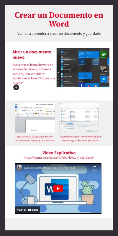 Crear un Documento word