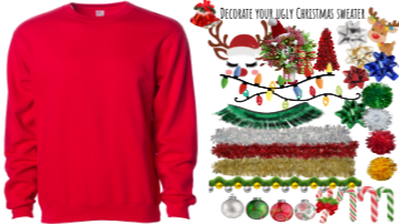 Decorate Your Ugly Christmas Sweater | Genially