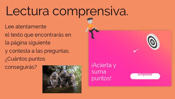 LECTURA COMPRENSIVA LOS CASTORES | Genially