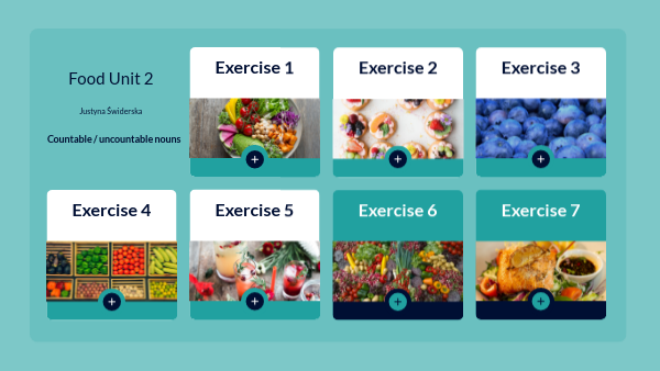 Countable / uncountable nouns | Genially