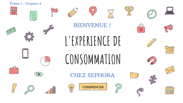 Experience de consommation chez Sephora | Genially