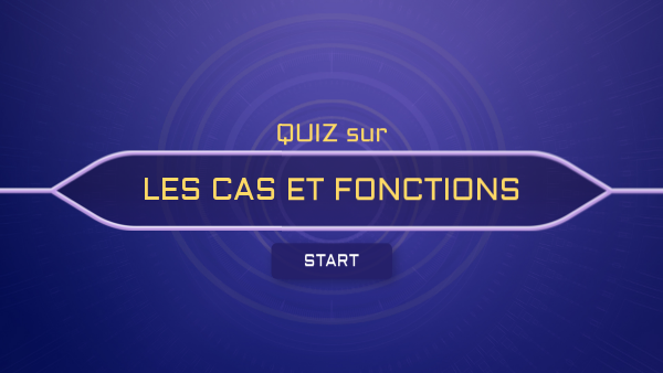 Cas et fonction Latin 2e | Genially