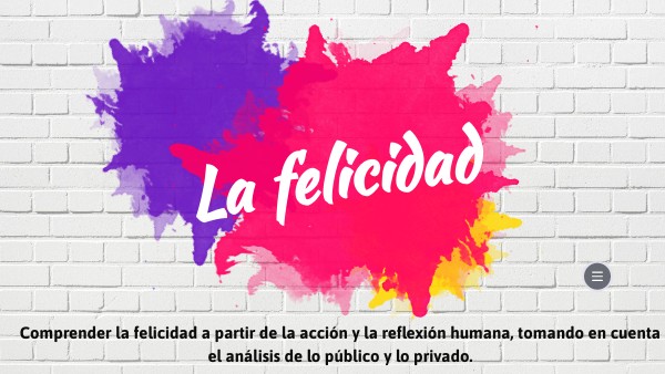 La felicidad