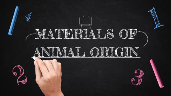 6TH SCIENCE MATERIALS OF ANIMAL ORIGIN | Genially