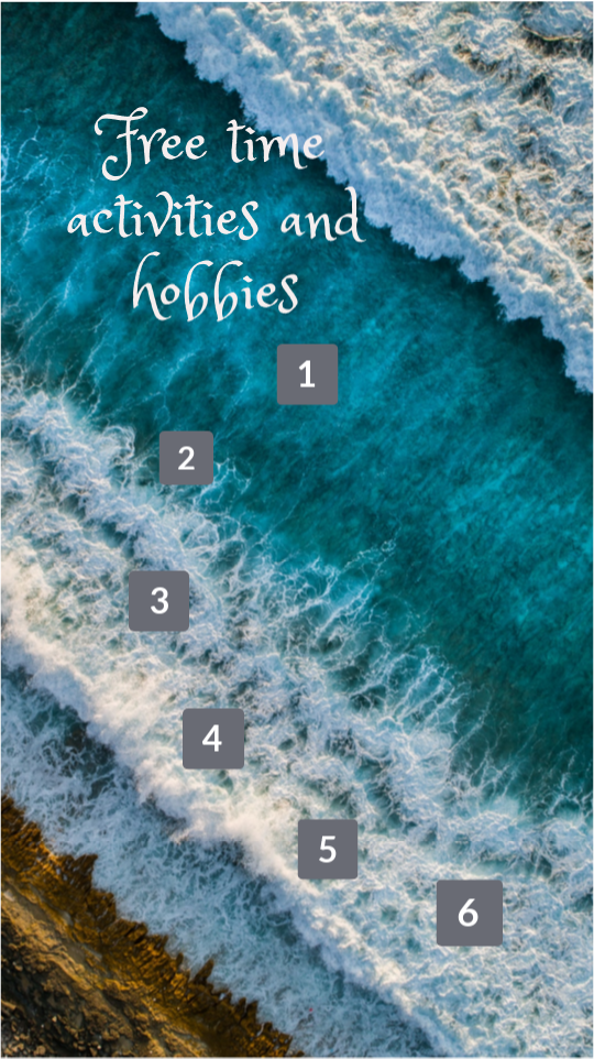 Free time activities and hobbies | Genially