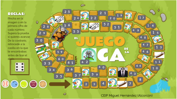 La oca deportiva | Genially