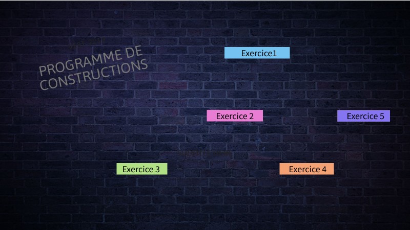 Programmes de constructions | Genially