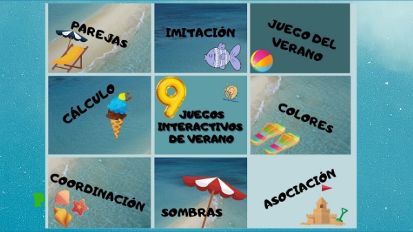 JUEGOS VERANO INTERACTIVOS