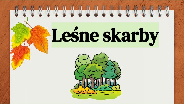 Leśne skarby. Wprowadzenie litery b. | Genially